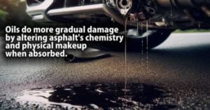 How To Get Car Oil Out Of Asphalt / Parking Lot