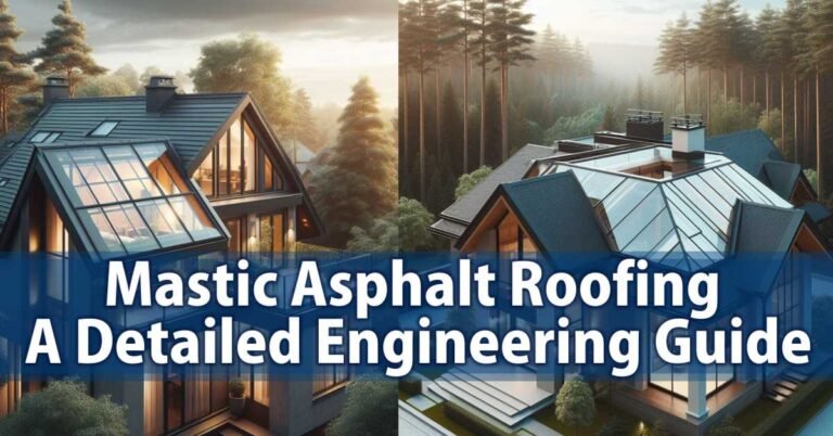Mastic Asphalt Roofing Systems - A Detailed Engineering Guide