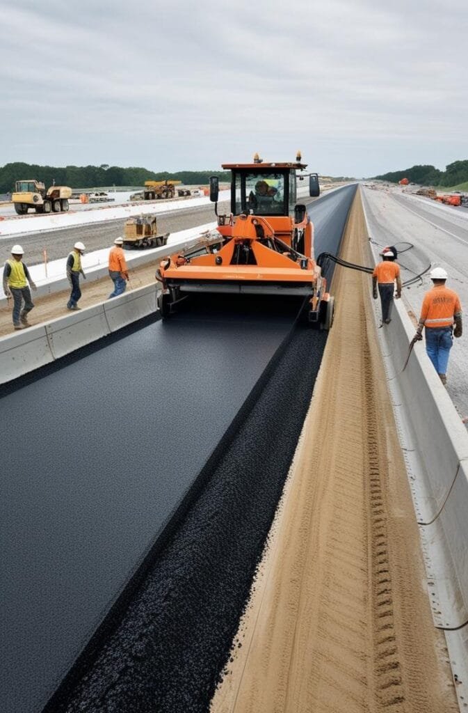 3 Ways To Pour Asphalt Into Roads